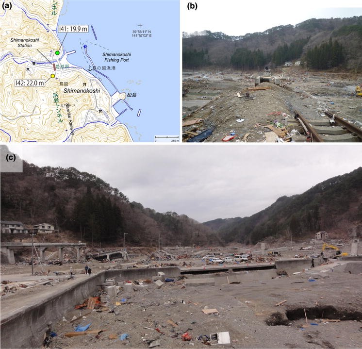 Tsunami Heights along the Pacific Coast of Northern Honshu Recorded ...