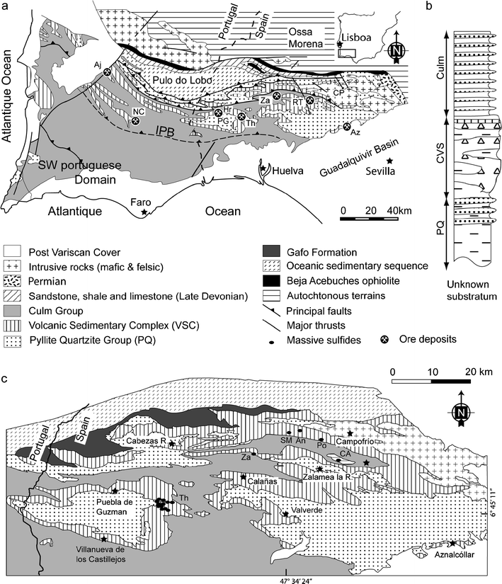 A case study of the internal structures of gossans and weathering ...