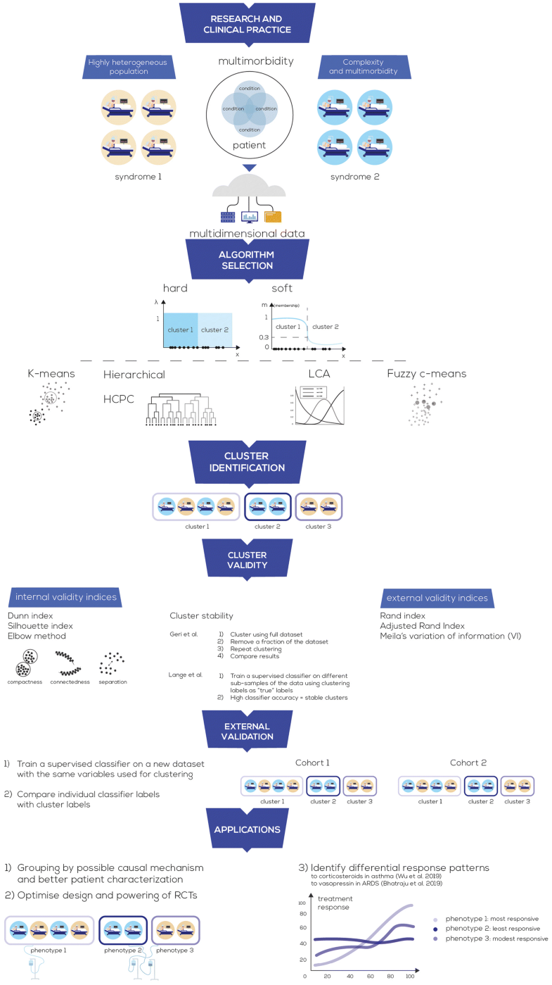 The use of clustering algorithms in critical care research to unravel ...