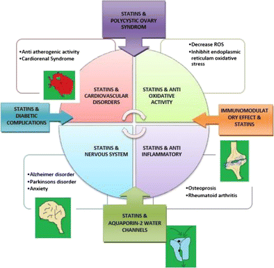Pleiotropic effects of statins: new therapeutic targets in drug design ...