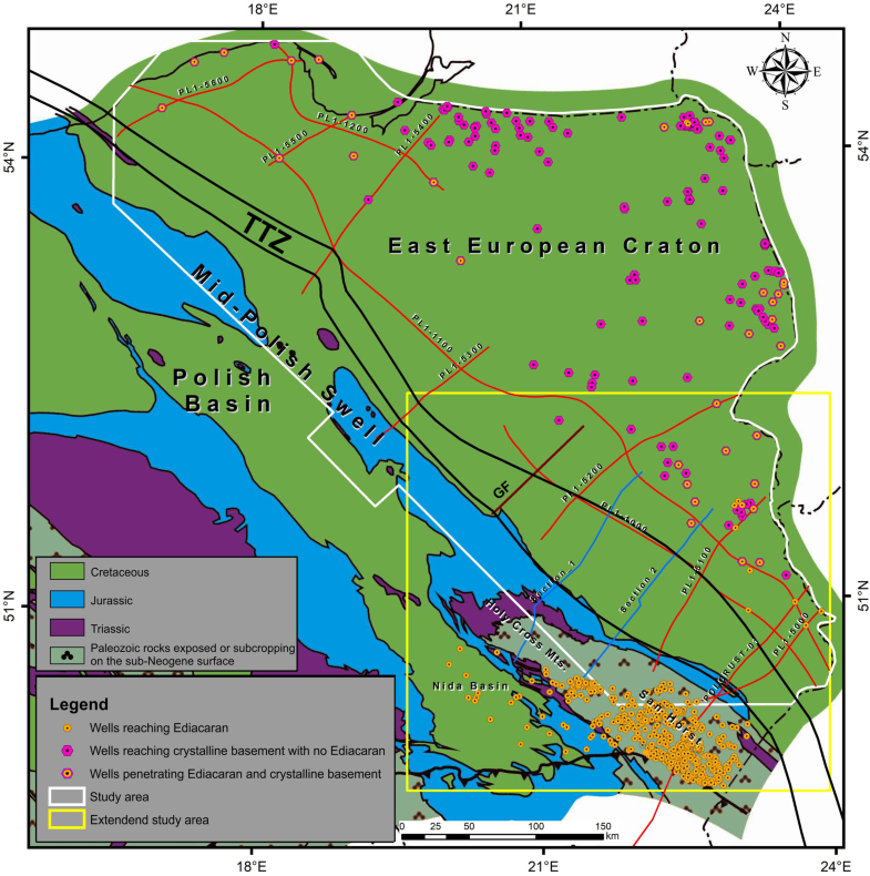 Depth-to-basement for the East European Craton and Teisseyre-Tornquist ...