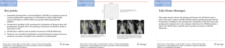 Immediate postoperative coronal imbalance in Lenke 5 and Lenke 6 ...