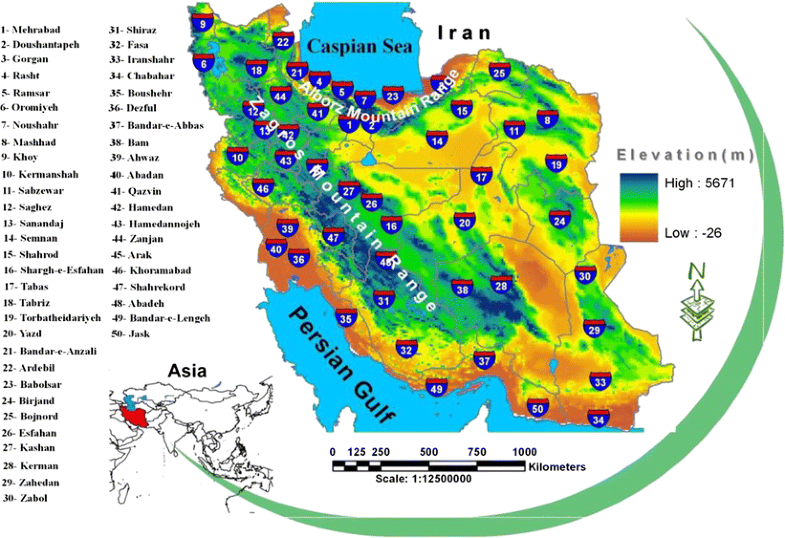 Assessment of climate variations in temperature and precipitation ...