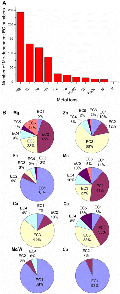 Metal ions in biological catalysis: from enzyme databases to general ...