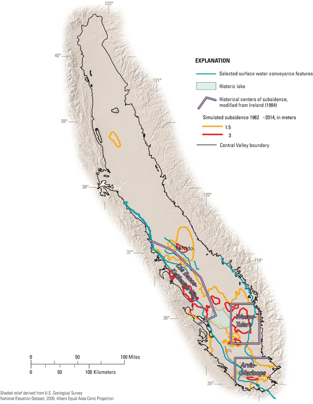 Water availability and land subsidence in the Central Valley ...