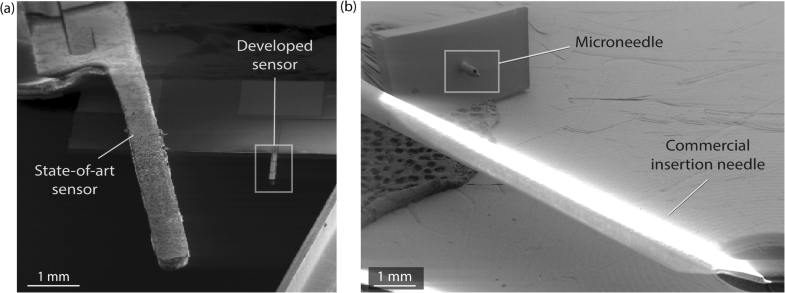 Real-time intradermal continuous glucose monitoring using a minimally ...