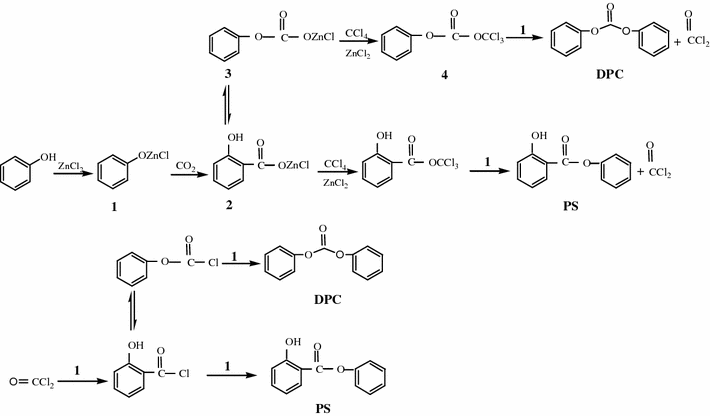 Synthesis of Diphenyl Carbonate from Phenol and Carbon Dioxide in the ...