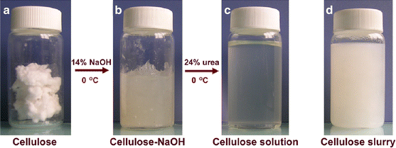 The dissolution of cellulose in NaOH-based aqueous system by two-step ...