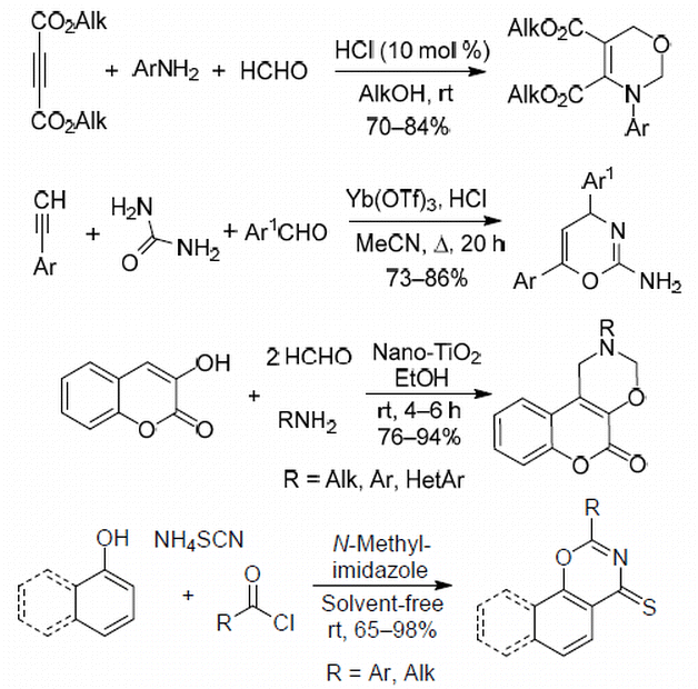 Recent trends in the synthesis of 1,3-oxazines (microreview) | SpringerLink