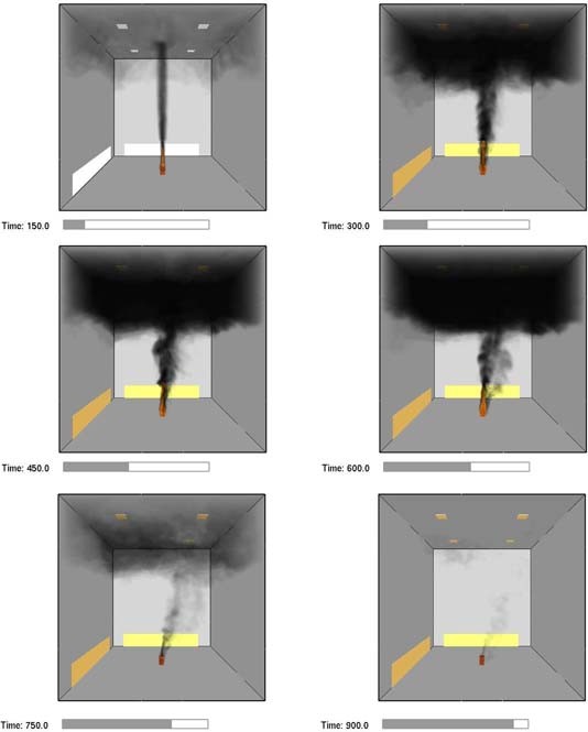 Using FDS to Simulate Smoke Layer Interface Height in a Simple Atrium ...