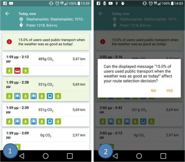 From mobility patterns to behavioural change: leveraging travel ...