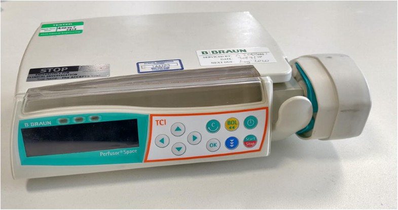 A Prototype Patient-Maintained Propofol Sedation System Using Target ...