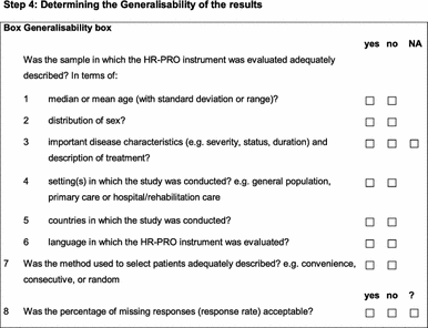 The COSMIN checklist for assessing the methodological quality of ...