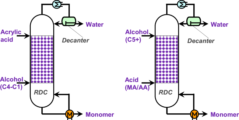 Novel Catalytic Reactive Distillation Processes for a Sustainable ...