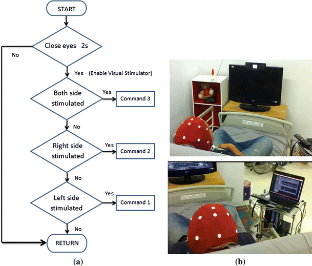 A multi-command SSVEP-based BCI system based on single flickering frequency half-field steady ...