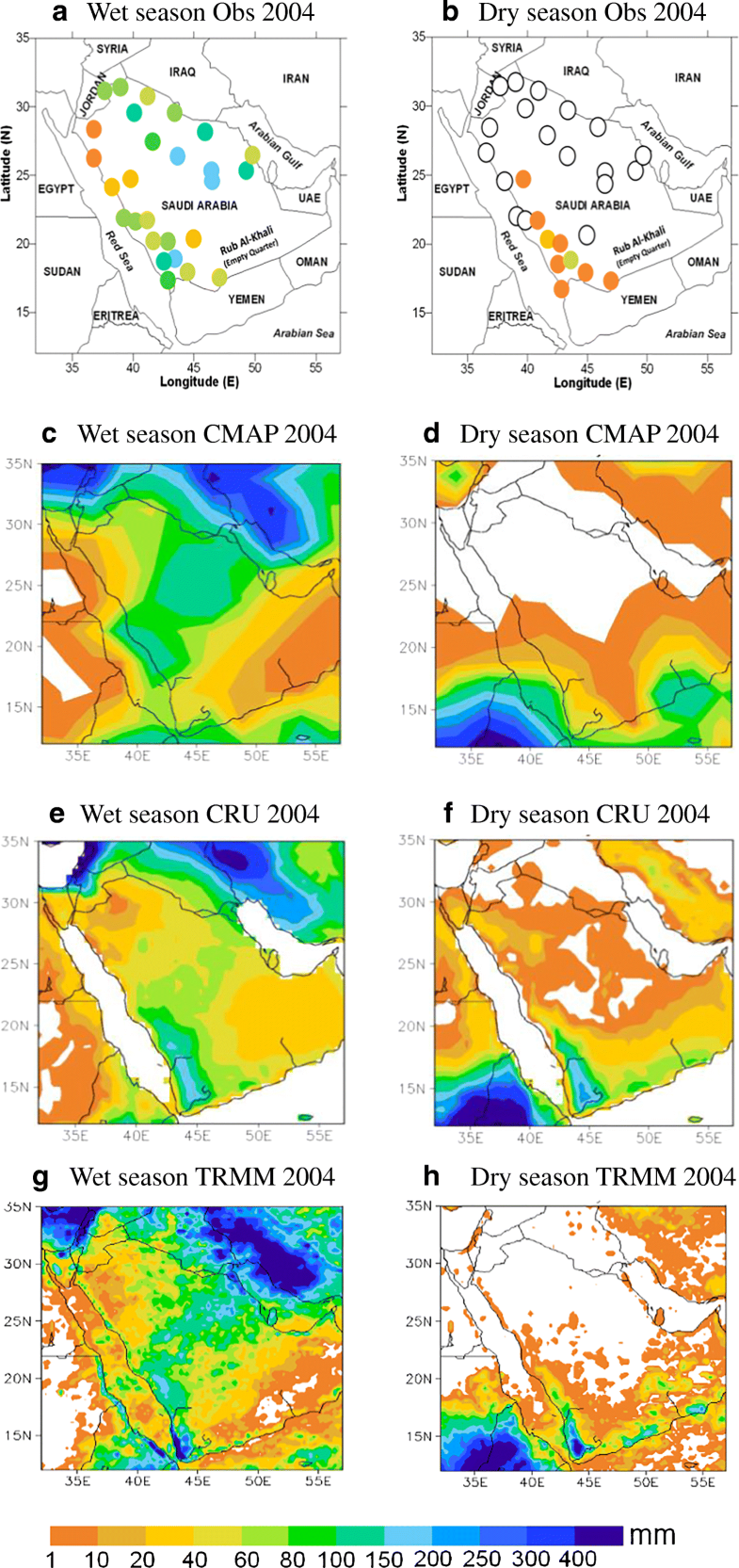 Assessment of meteorological droughts over Saudi Arabia using surface ...