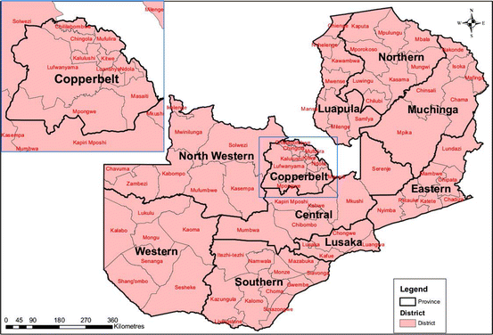 Lifetime risk of pregnancy-related death among Zambian women: district ...