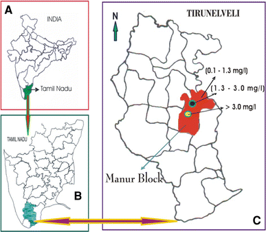 Prevalence of fluorosis and identification of fluoride endemic areas in ...