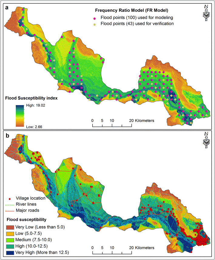 Flood susceptibility analysis through remote sensing, GIS and frequency ratio model | SpringerLink