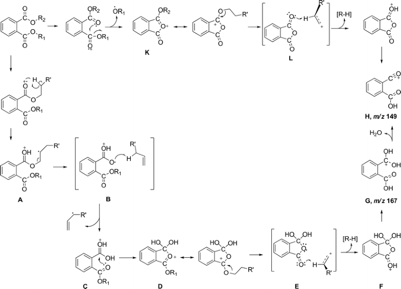 Density Functional Theory and Mass Spectrometry of Phthalate ...
