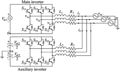 Highly efficient three-phase grid-connected parallel inverter system ...