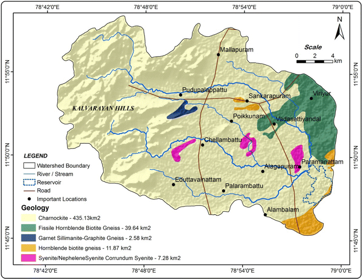 Groundwater recharge potential zones mapping in upper Manimuktha Sub ...