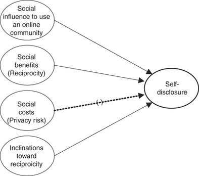 Proposing the online community self-disclosure model: the case of ...
