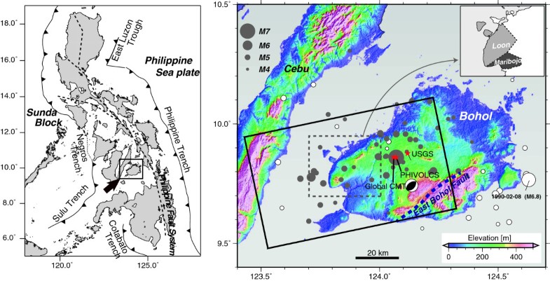 Remarkable ground uplift and reverse fault ruptures for the 2013 Bohol ...
