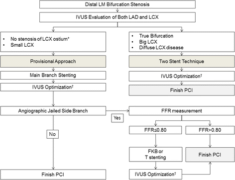 Practical based approach to left main bifurcation stenting | BMC Cardiovascular Disorders | Full ...