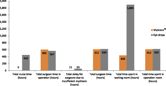 Budget impact model of Mydrane®, a new intracameral injectable used for ...