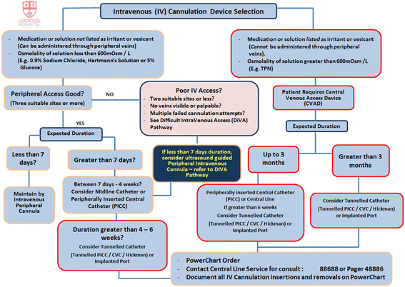 A clinical pathway for the management of difficult venous access ...