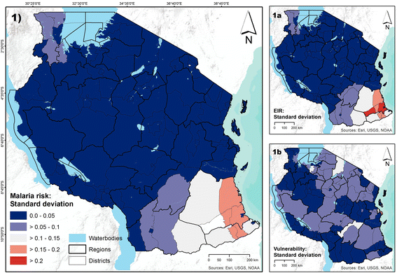 Mapping malaria risk and vulnerability in the United Republic of ...