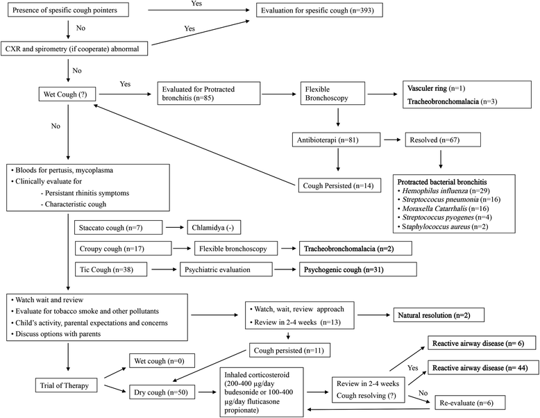 Evaluation of 563 children with chronic cough accompanied by a new ...
