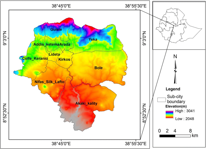 GIS based quantification and mapping of climate change vulnerability ...