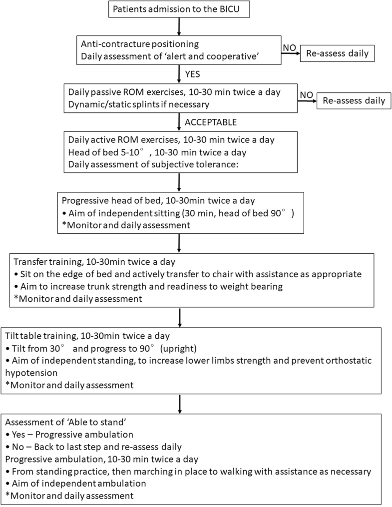 Joint contractures in severe burn patients with early rehabilitation ...