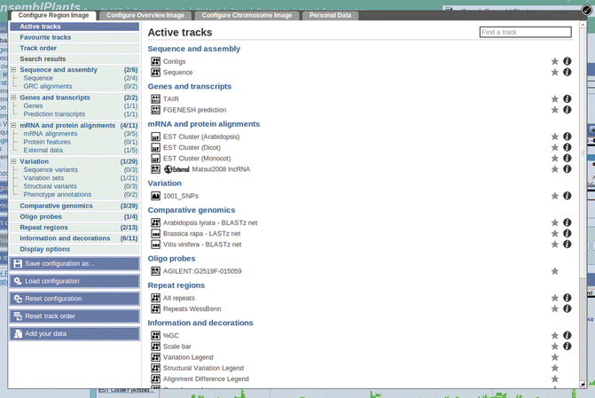 Ensembl Plants: Integrating Tools for Visualizing, Mining, and ...