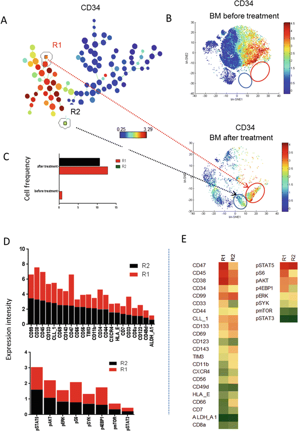 Single-Cell Mass Cytometry of Acute Myeloid Leukemia and Leukemia Stem ...
