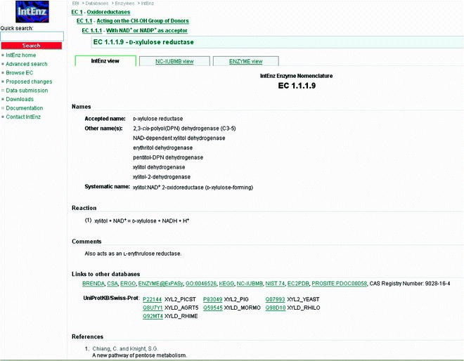 Enzyme Databases | SpringerLink