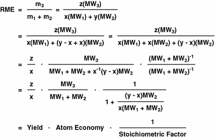 Atom Economy and Reaction Mass Efficiency | SpringerLink