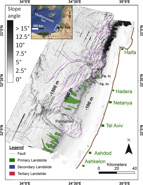 Spatial and Temporal Relation of Submarine Landslides and Faults Along ...
