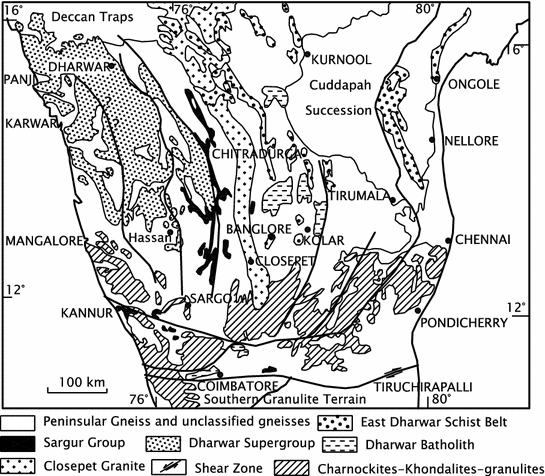 Archaean Craton: Southern India | SpringerLink