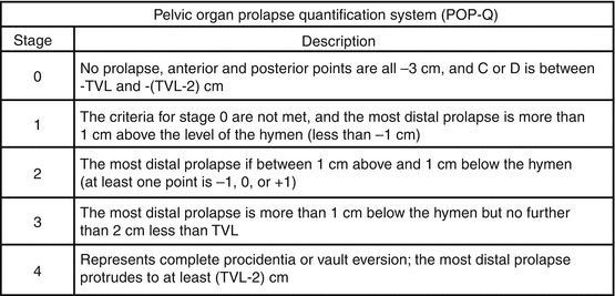 Pelvic Organ Prolapse | SpringerLink