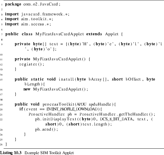 Application Development Environments for Java and SIM Toolkit ...