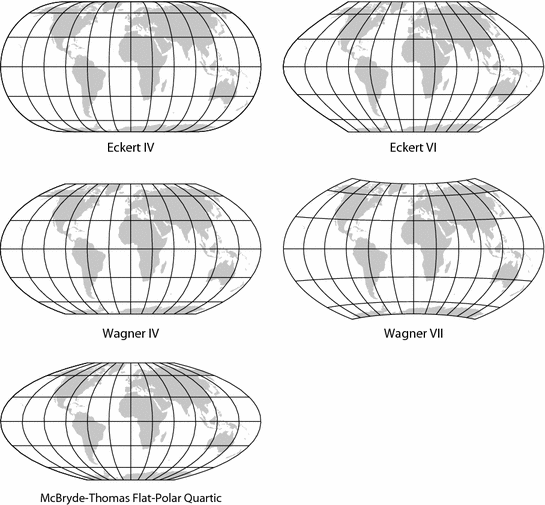 A Guide to Selecting Map Projections for World and Hemisphere Maps ...