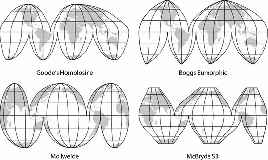 A Guide to Selecting Map Projections for World and Hemisphere Maps ...