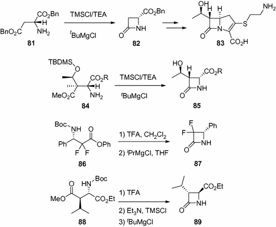 β-Lactams Through Single Bond Ring Closing: Methods, Transformations ...