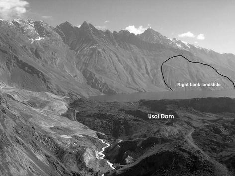 Usoi Rockslide Dam and Lake Sarez, Pamir Mountains, Tajikistan ...
