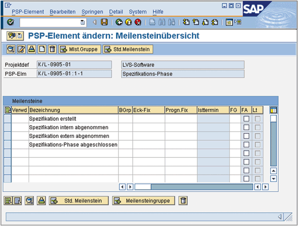 Aufbau einer Projektstruktur in SAP ERP | SpringerLink