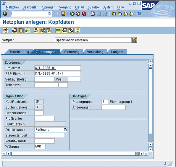 Netzpläne, Terminplanung und der Project Builder | SpringerLink