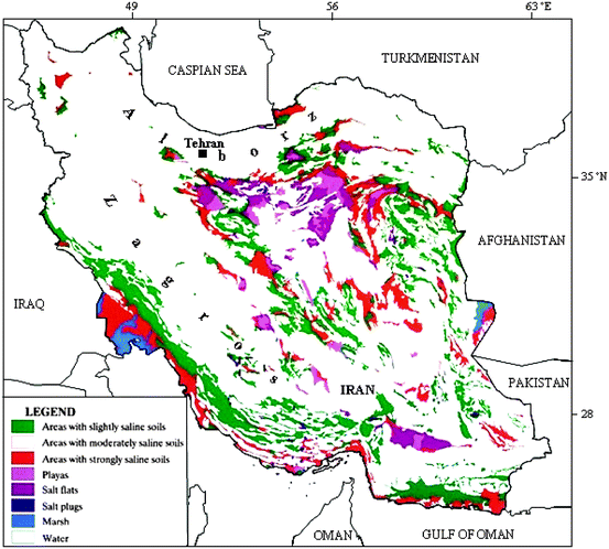 Soil Salinity in the Central Arid Region of Iran: Esfahan Province ...